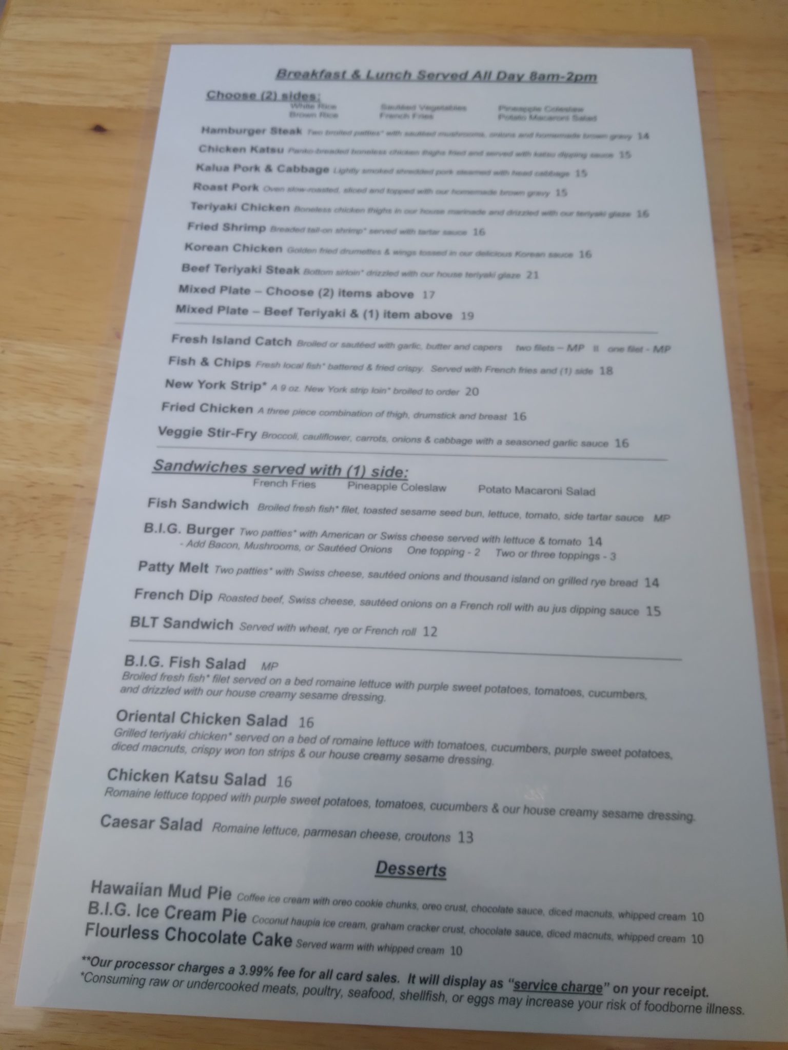 Big Island Grill – Hawaiian Comfort Food and Laid Back Atmosphere In ...